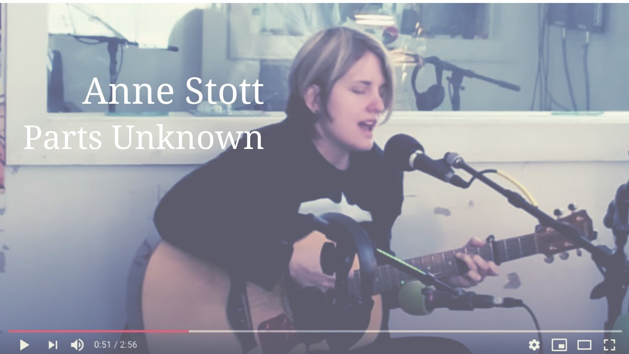 Anne Stott sings Parts Unknown live on WOMR - YouTube