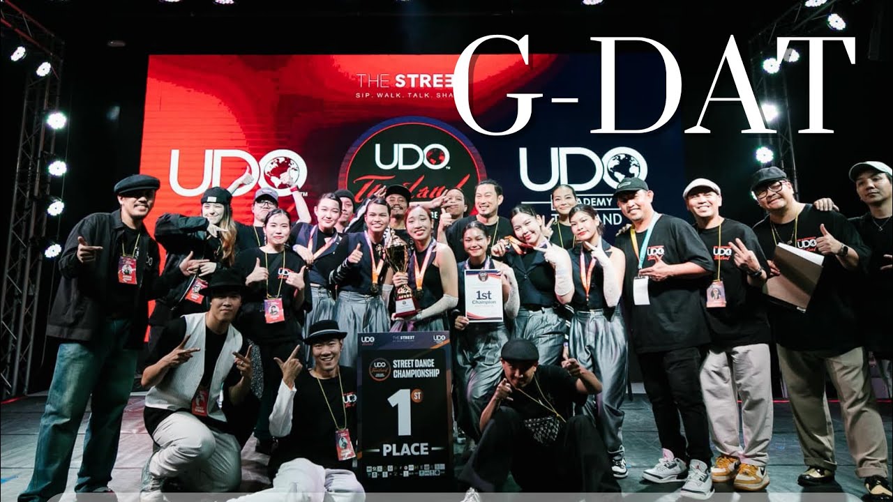 TEAM G-DAT / THE WINNER UNDER 18 / UDO THAILAND 2023 - YouTube