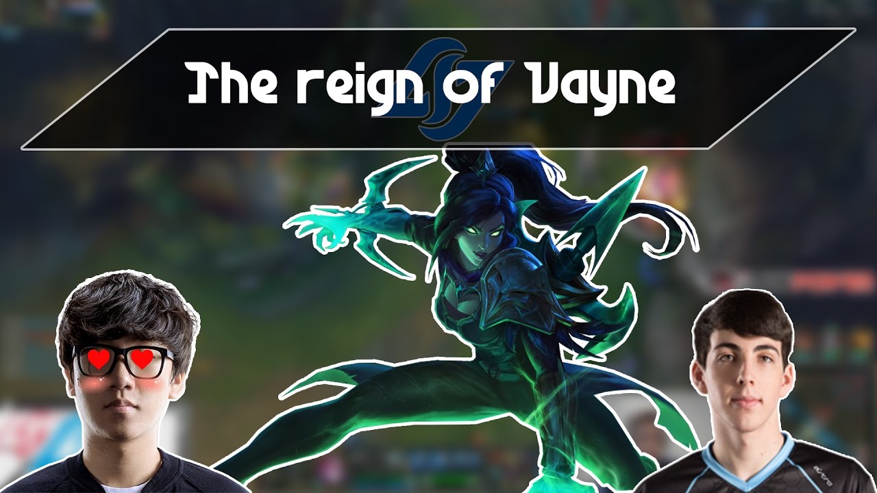 CLG Stixxay - The Reign of Vayne | Stream Highlights - YouTube