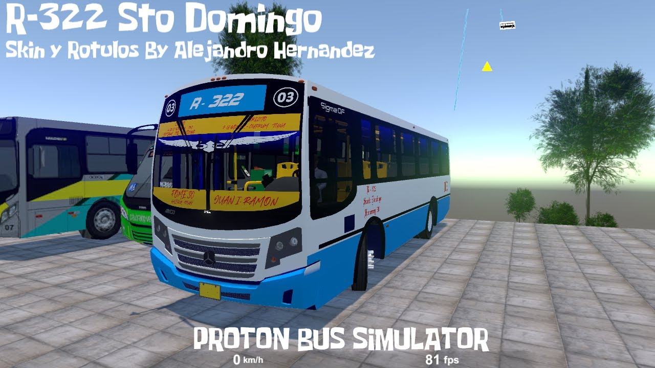 Ruta 322 Santo Domingo Fomerrey 30 Proton Bus Simulator - YouTube