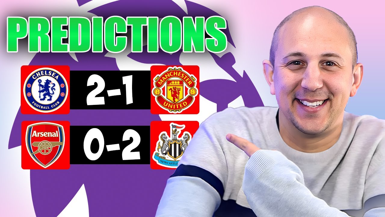 Can Sim Catch Bens 30 Point Lead? [PREDICT THE PREM MATCHDAY 37] - YouTube