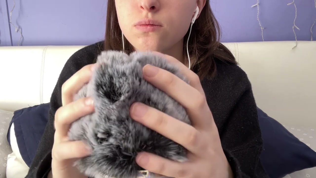 ASMR - With Fluffy Mic (very relaxing!) - YouTube