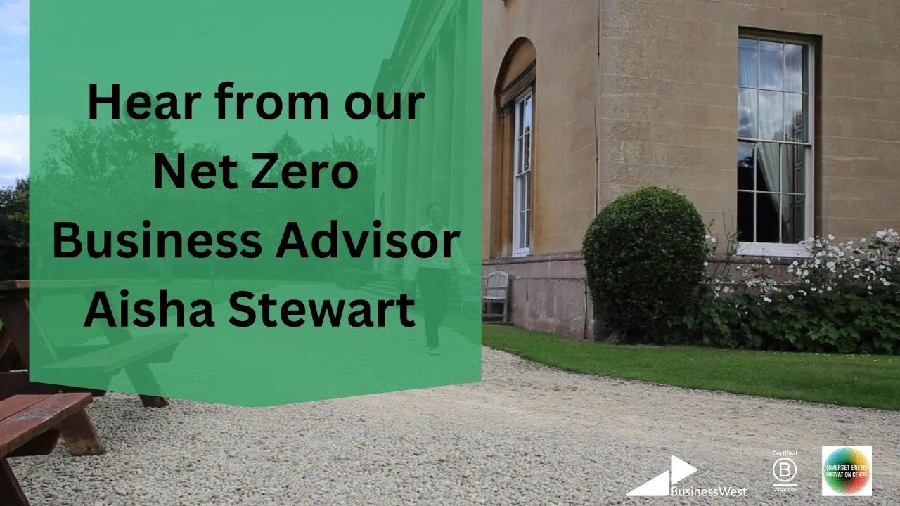 Meet our Net Zero Business Advisor, Aisha Stewart - YouTube