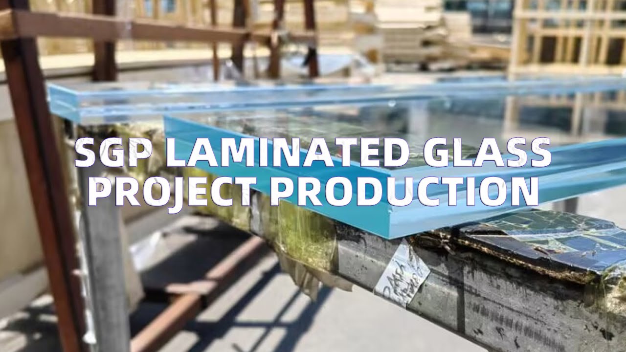 Tempered SGP Laminted Glass 12+1.52+12 - YouTube