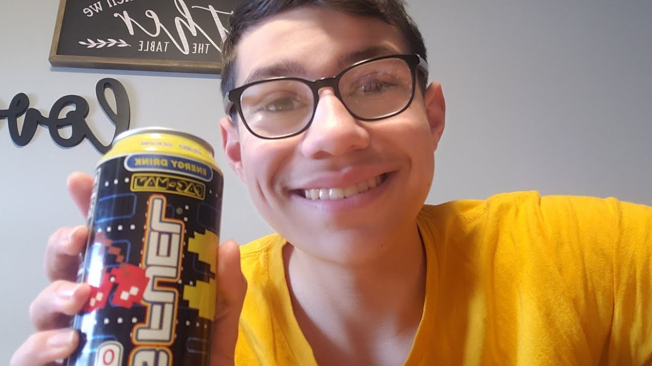 Pac-Man Power Pellet Gfuel can review! - YouTube