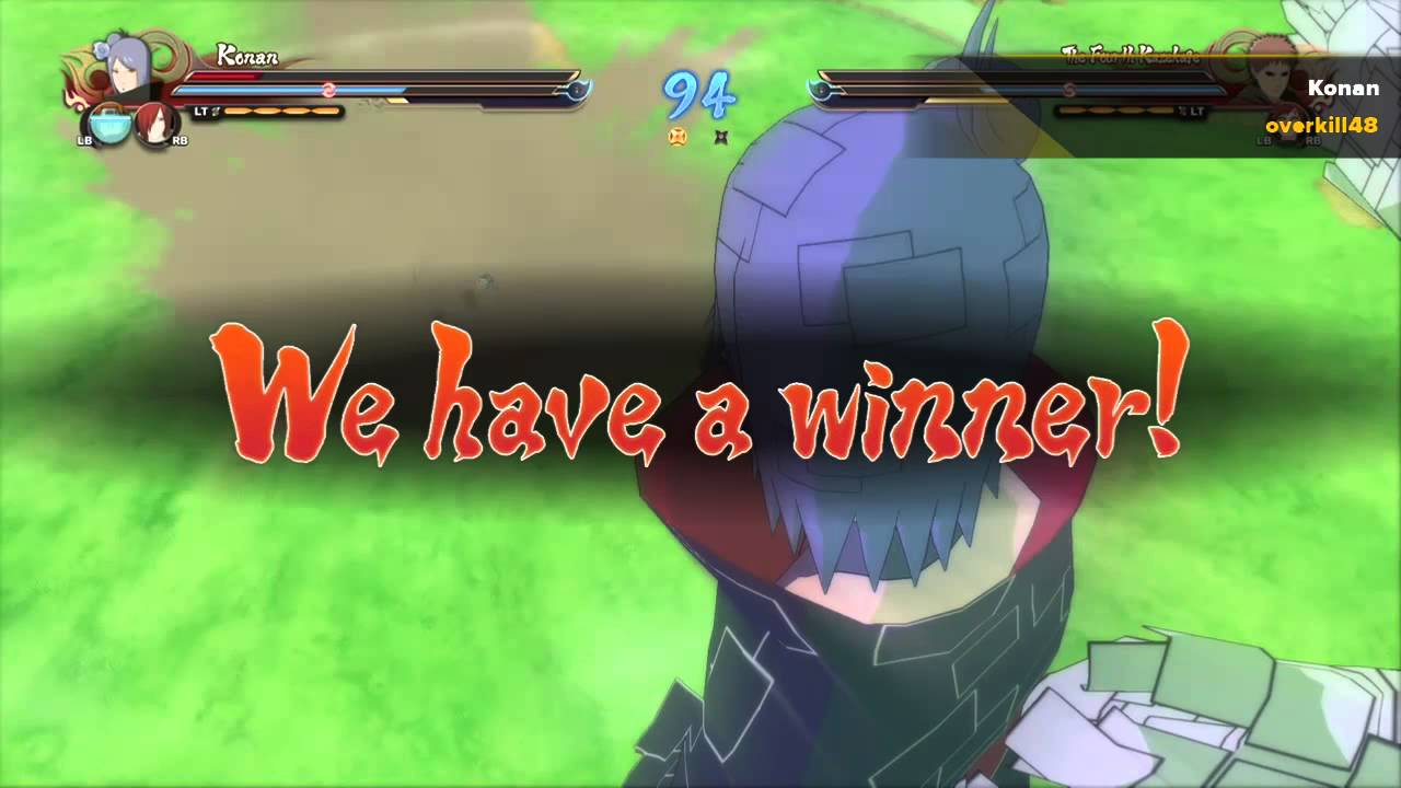 NARUTO SHIPPUDEN: UNS4 Finish Scenes- Iruka, Guy, Asuma, Pain, Konan ...