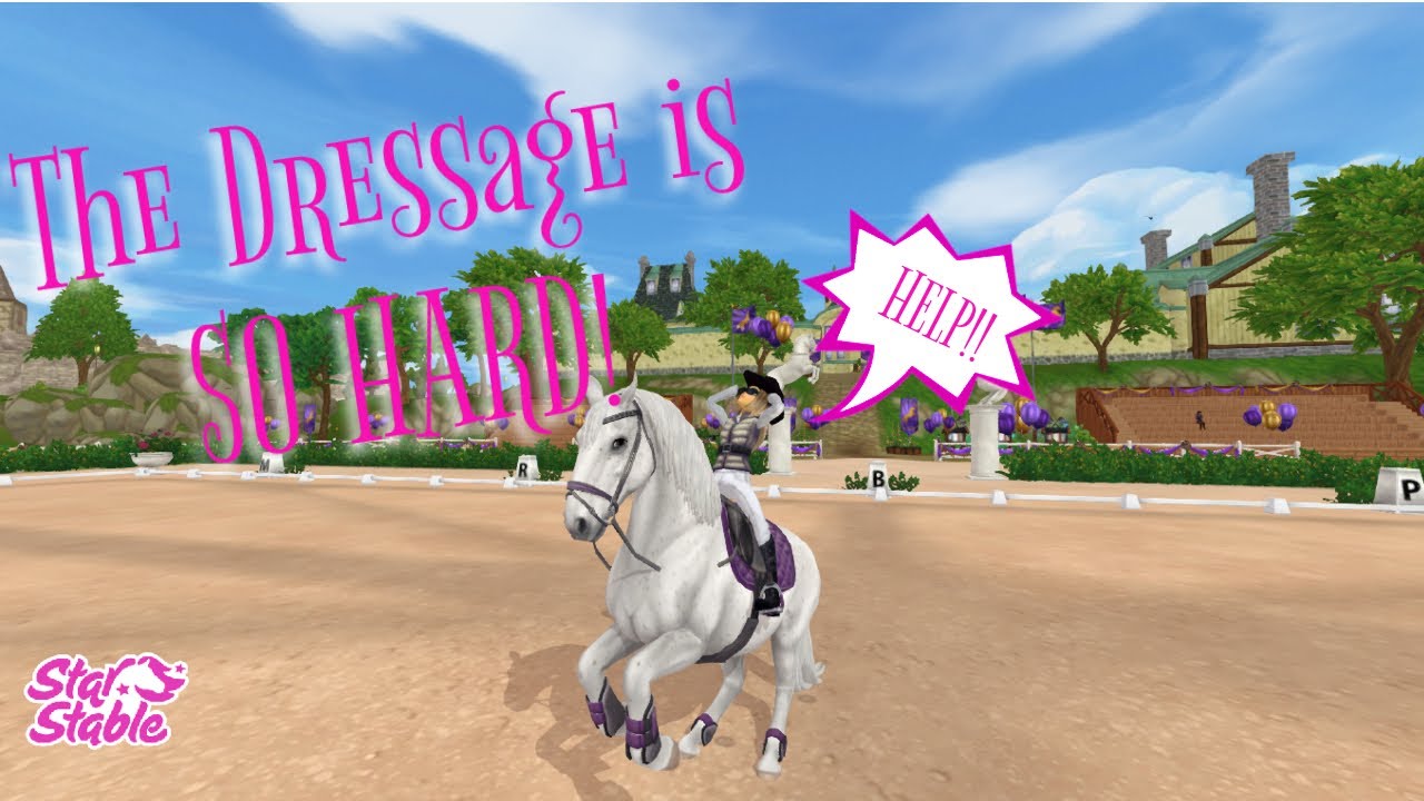 The Dressage Is SO HARD!! | Equestrian Festival Week 2 | Star Stable ...