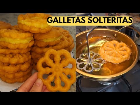 Aprende a Preparar estas Galletas Solteritas Rellenas - YouTube