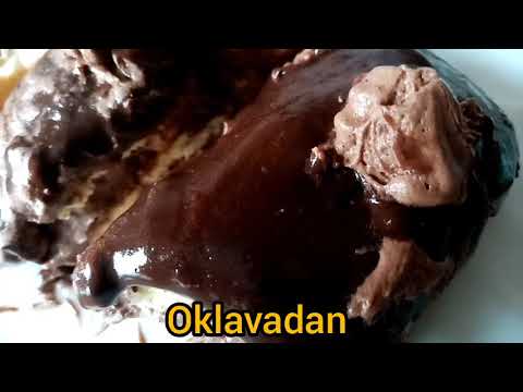 #pastaasmr#pişmeyenpasta #pastatarifi #çikolatasoslu pasta tarifi #bisküvili pişmeye pasta🍌🍌🍌