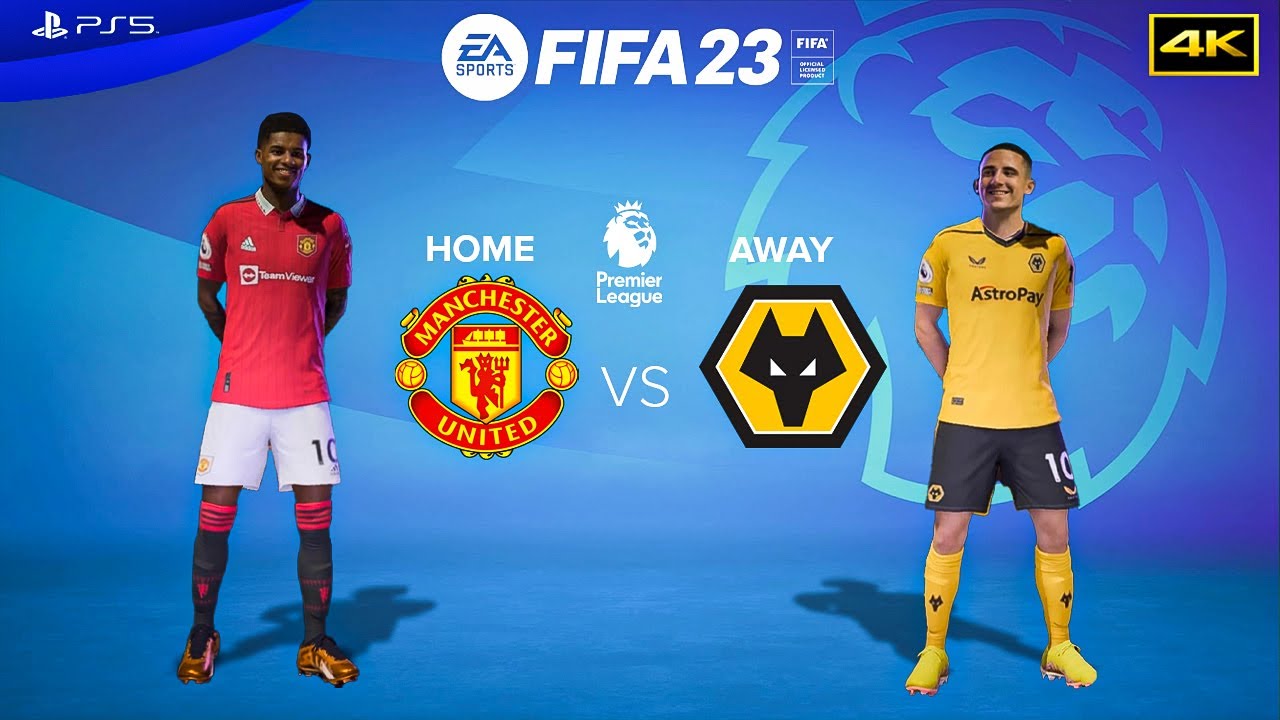 FIFA 23 - Manchester United vs Wolves | | Premier League 2022/23 | PS5 ...
