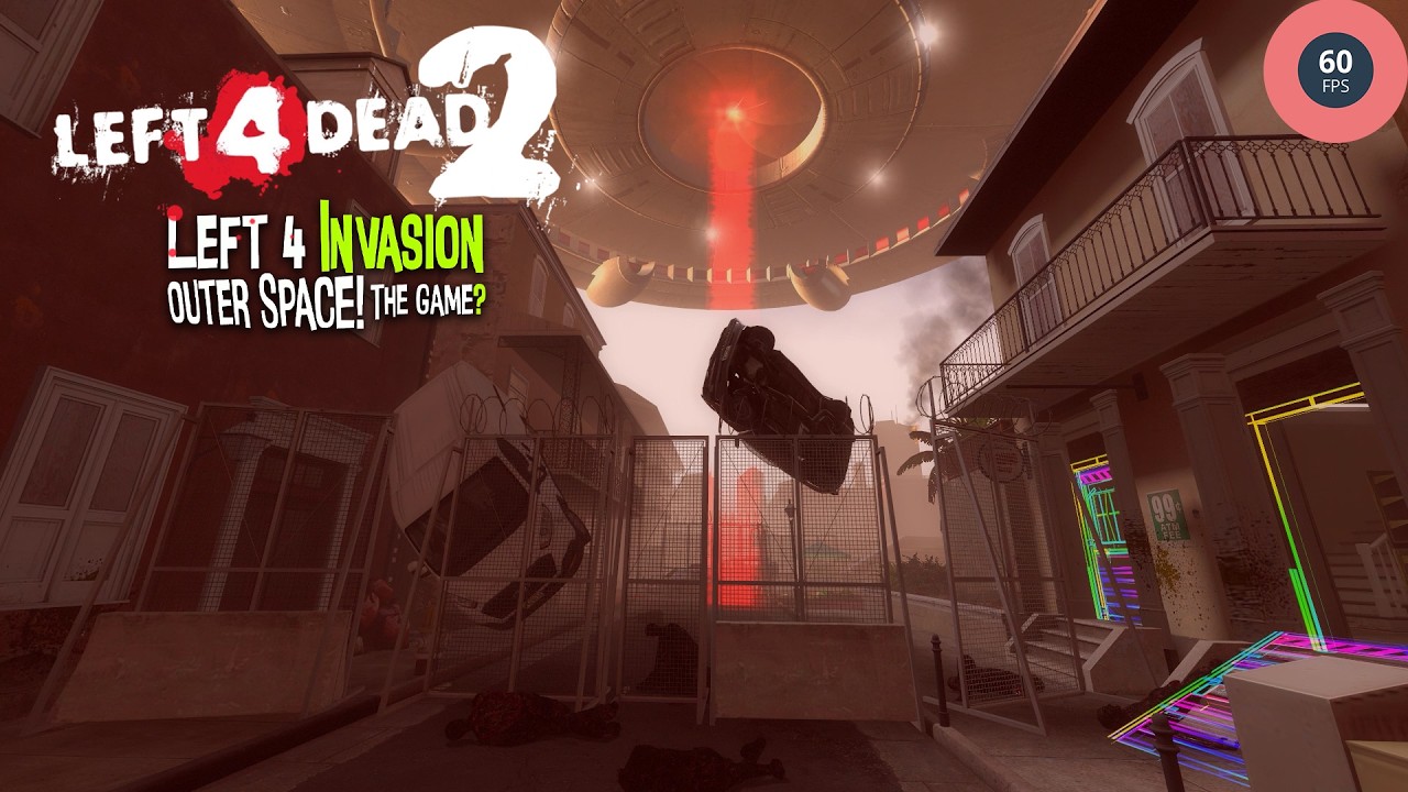 Left 4 Dead 2 เดอะซีรีย์ : Dead 4 Invasion : Outer Space (ALL ENDING ...