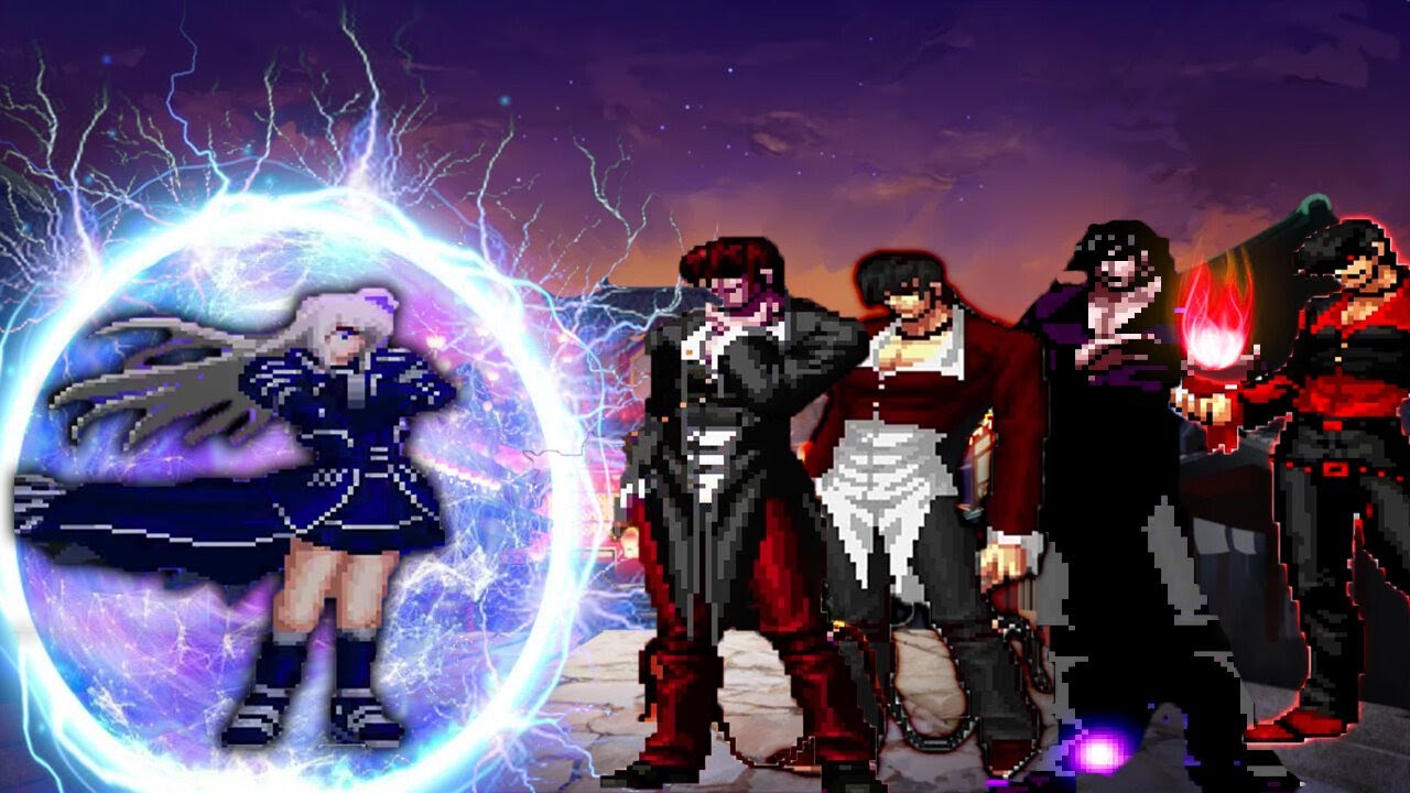 Kof Mugen Voltage Zeroko Vs Iori Yagami Team - YouTube