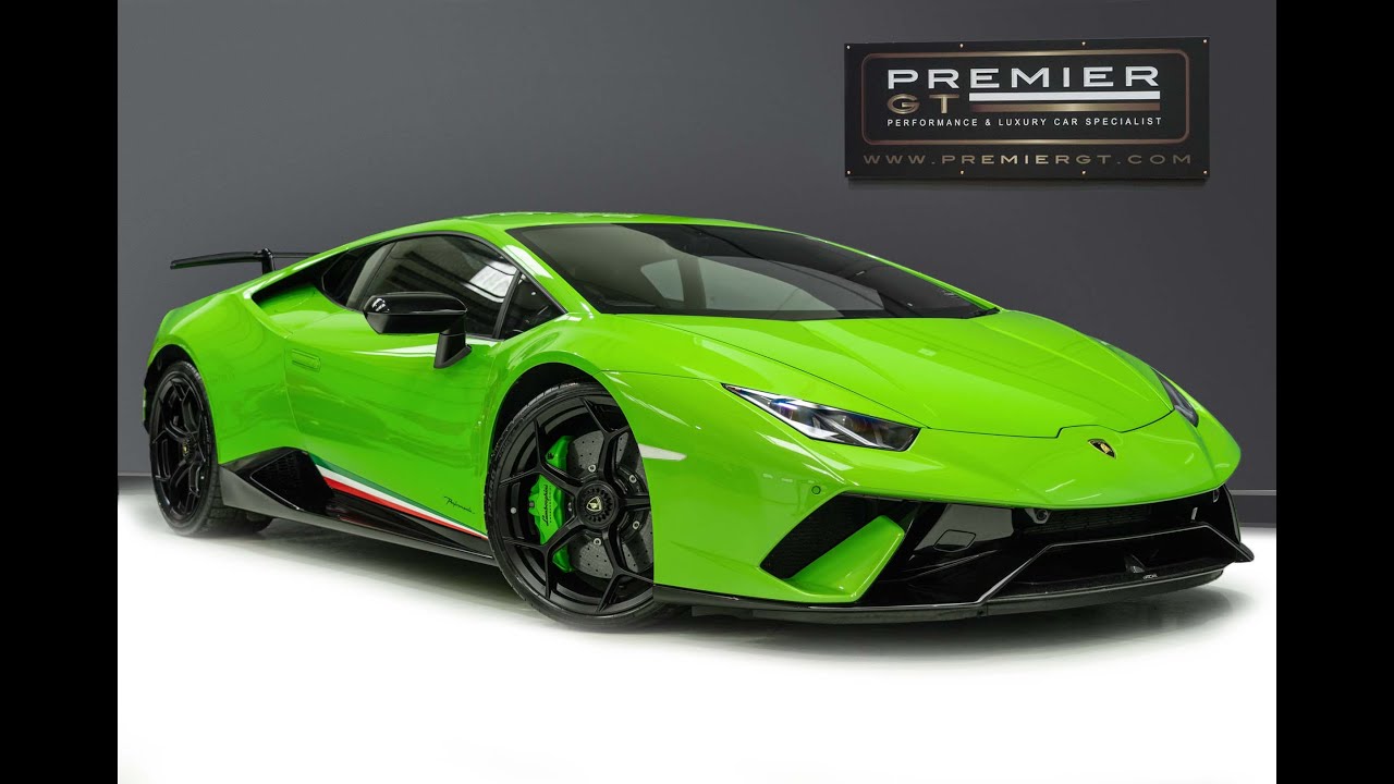 Lamborghini | Huracan Performante | Verde Mantis | 2019 - YouTube