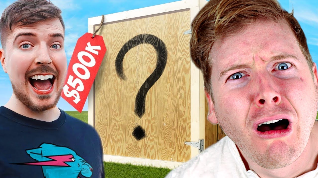 MrBeast Bought The World's Largest $500,000 Mystery Box Reaction - YouTube