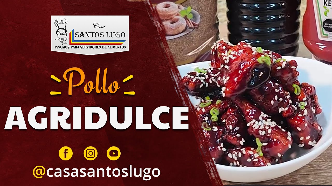 POLLO AGRIDULCE ⭐ COMIDA CHINA ⭐ - YouTube