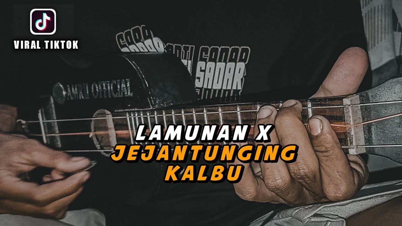 LAMUNAN X JEJANTUNGING KALBU ( Viral Tiktok ) Cover Kentrung By Amrii ...