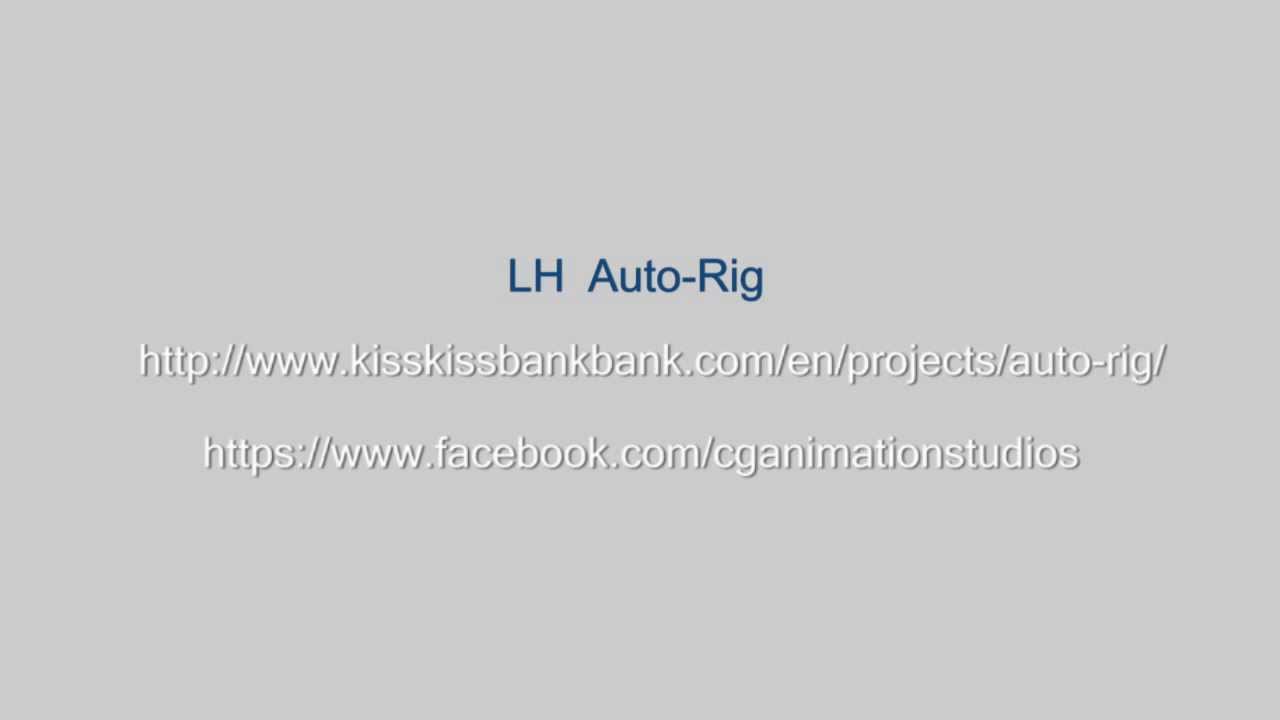 LH - Auto Rig - Multiples Rigs Démonstration - YouTube