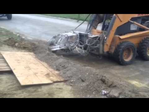 Kuti Bros Inc: Curb Grinding - YouTube