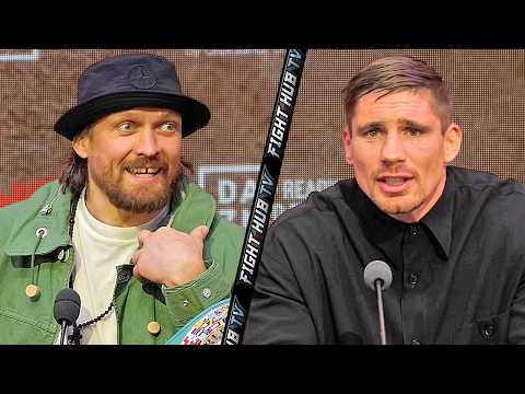 HIGHLIGHTS -Oleksandr Usyk vs Rico Verhoeven Full Kick Off Presser & Face Off Video
