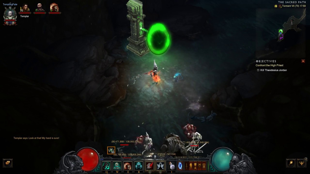 Diablo 3 - Bones of Rathma Set Dungeon Location - YouTube