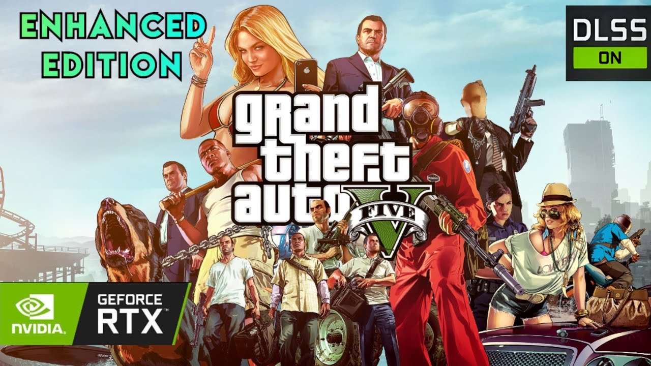 GTA 5 ENHANCED EDITION PC GAMEPLAY | RTX ON | ULTRA SETTING | DLSS ...