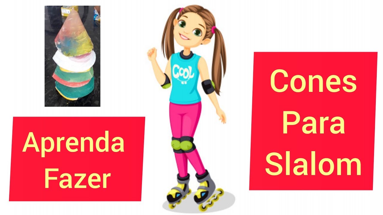 Como fazer Cone para Slalom - @patriciasilvahnd - YouTube