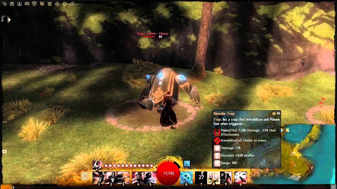 Guild Wars 2 Beta: Thief Traps (Utilities) - YouTube