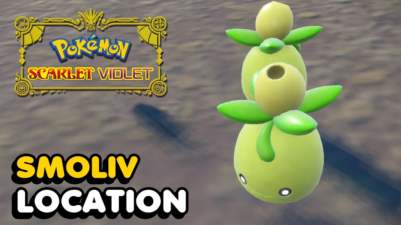Pokemon Scarlet & Violet - Smoliv Early Location - YouTube
