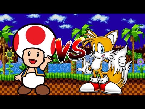 Toad vs tails - YouTube