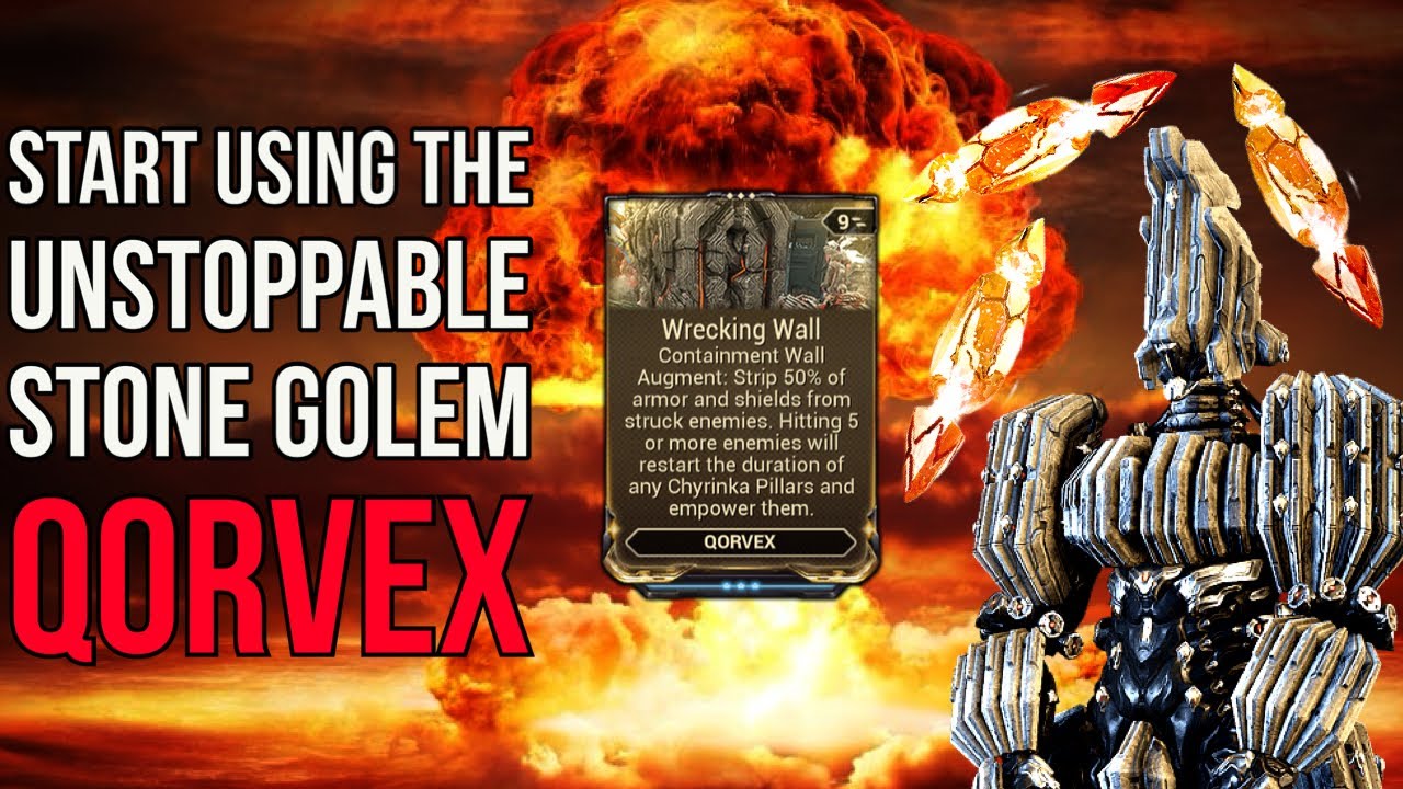 The NEW Qorvex Augment (Wrecking Wall) allows constant ROOM NUKES ...