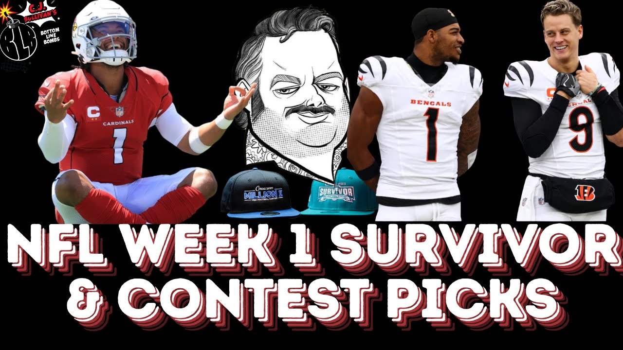 NFL Survivor Pool: Week 1 Picks! - YouTube