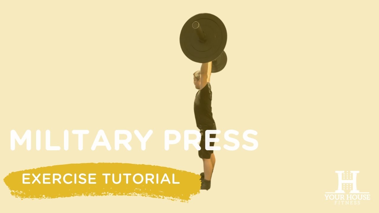 How to Do Military Press - YouTube
