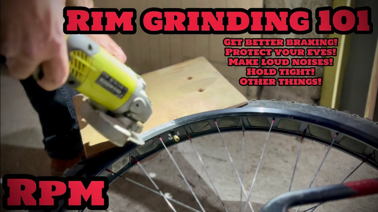 How to grind your rims! Better trials braking… - YouTube