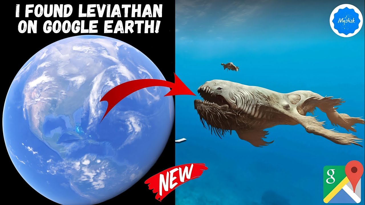 I Found LEVIATHAN in Real 😱 on Google Earth and Google Maps 🤯 #mystisk ...