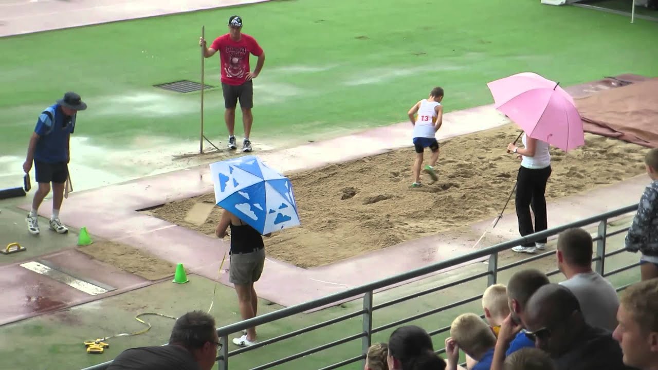 2014 Regionals Mitchell Long Jump 2 - YouTube