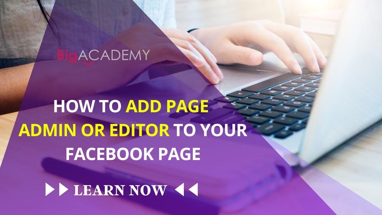 How to add page admin or editor to your Facebook page? - YouTube