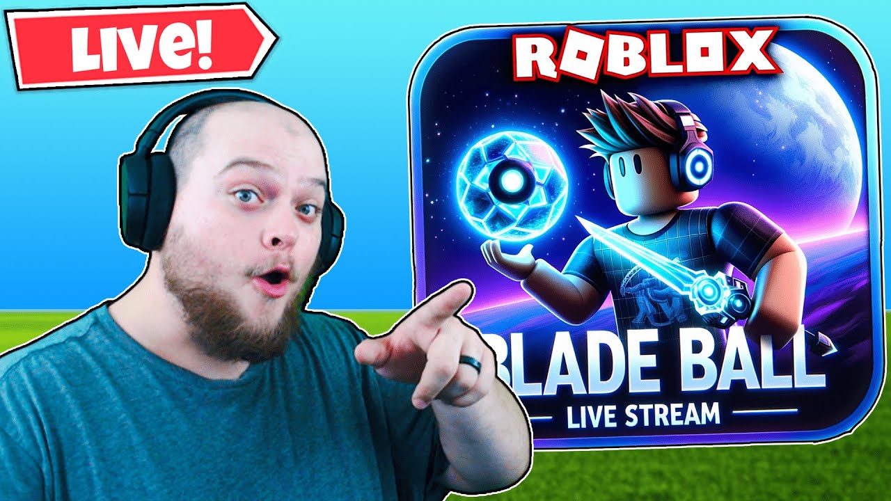 ROBLOX BLADE BALL w/ VIEWERS (COME PLAY) 🔴 LIVE 🔴 - YouTube