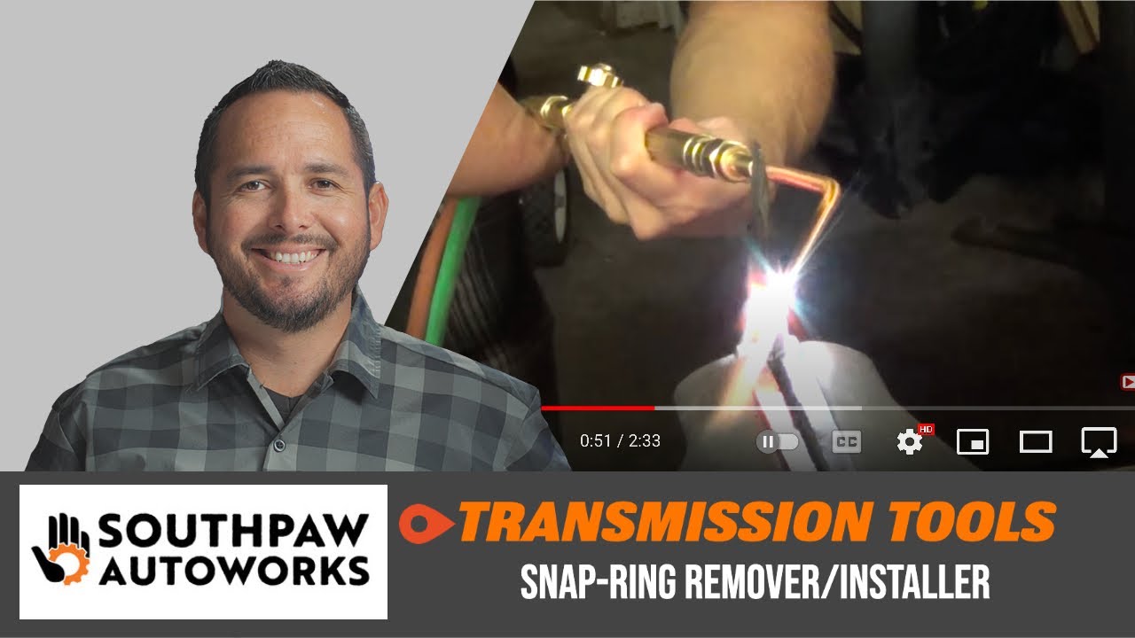 Making your own tools--Snap Ring Tool #SouthpawAutoworks - YouTube