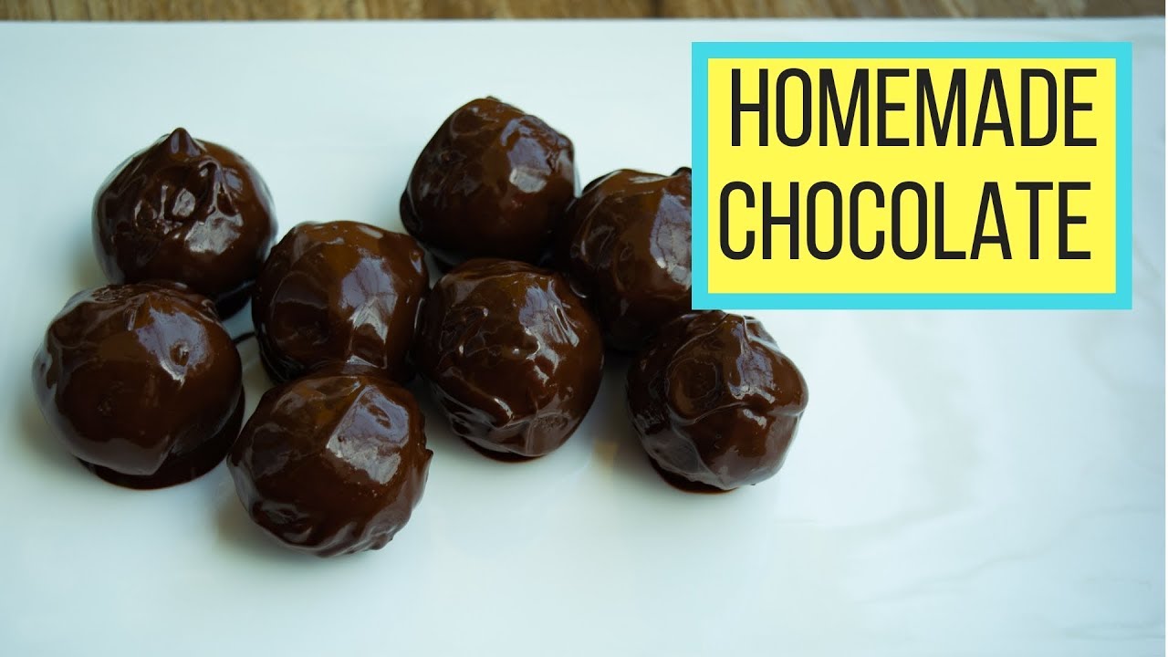 Homemade Chocolate Recipe | easy homemade chocolate recipes | how to ...