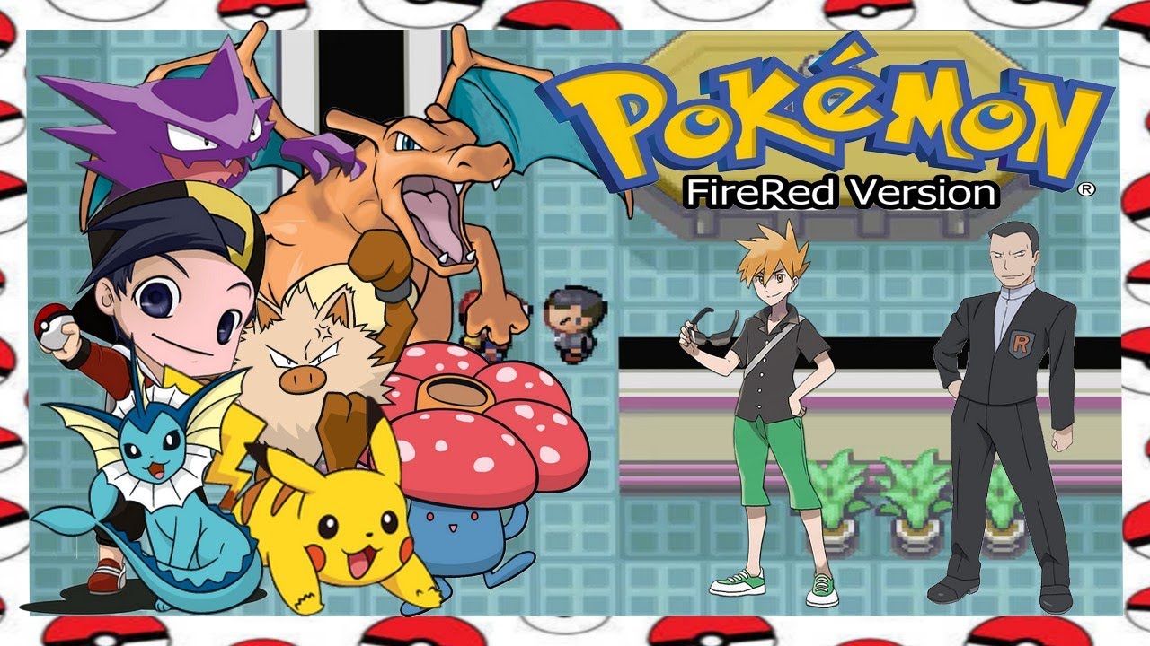 Pokémon Fire Red Rival, Giovanni e Master Ball!!! - YouTube