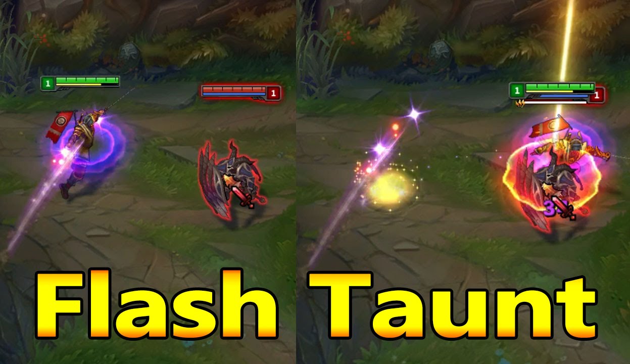 LoL: Flash Taunt - Flash BodySlam Mini Guide [GER] - YouTube