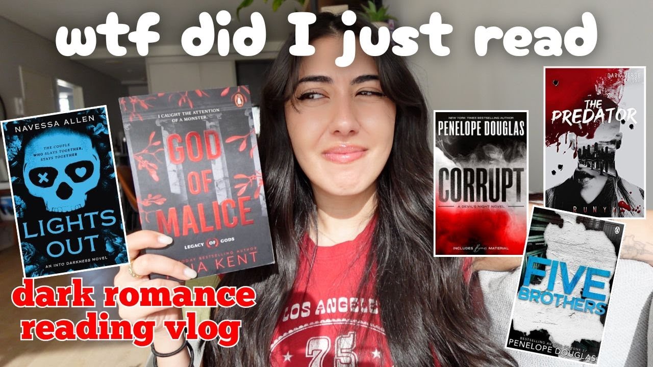 reading popular dark romance books so you don't have to ️🫣*reading vlog ...