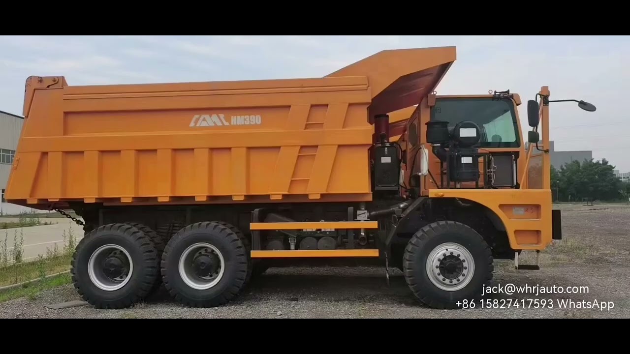 cheaper 70 ton camc mining tipper in stock for sale, 420 hp - YouTube