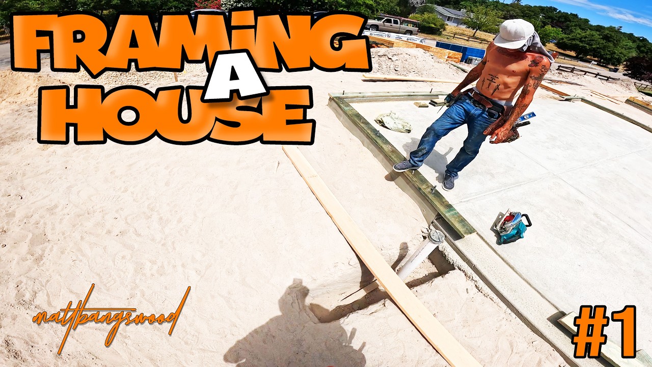 Building A House #1: Lumber Drop, Snapping & Plating - YouTube