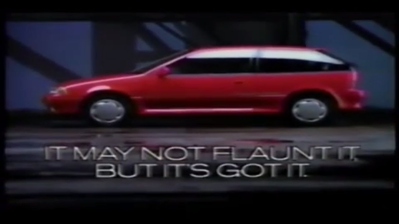 1989 Suzuki Swift GTi Commercial - YouTube