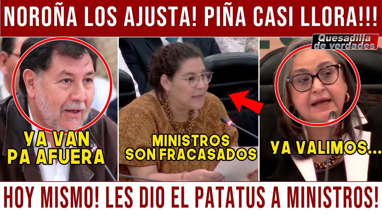 SUCEDIÓ MÉXICO AL FINAL! LES DIO EL PATATUS A MINISTROS! APARECE VIDEO ...