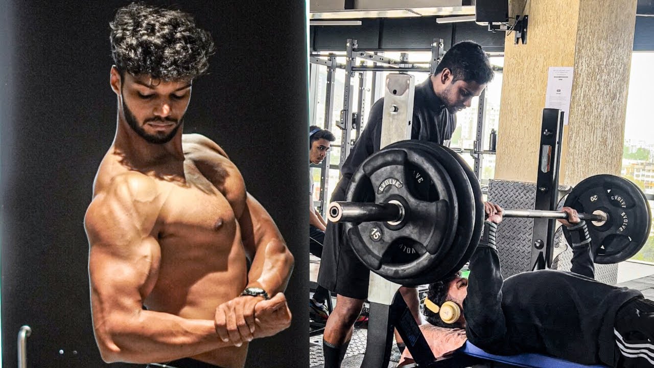 I FINALLY BROKE MY BENCH PRESS PR || 130KGS BENCH PRESS || INSANE CHEST ...