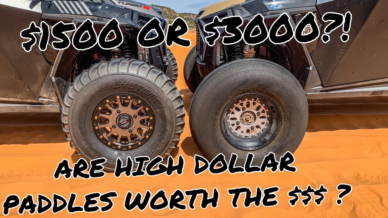 Utv Paddle Tire Review | Rzr Turbo S | Best Tires For Sand Dunes - Youtube