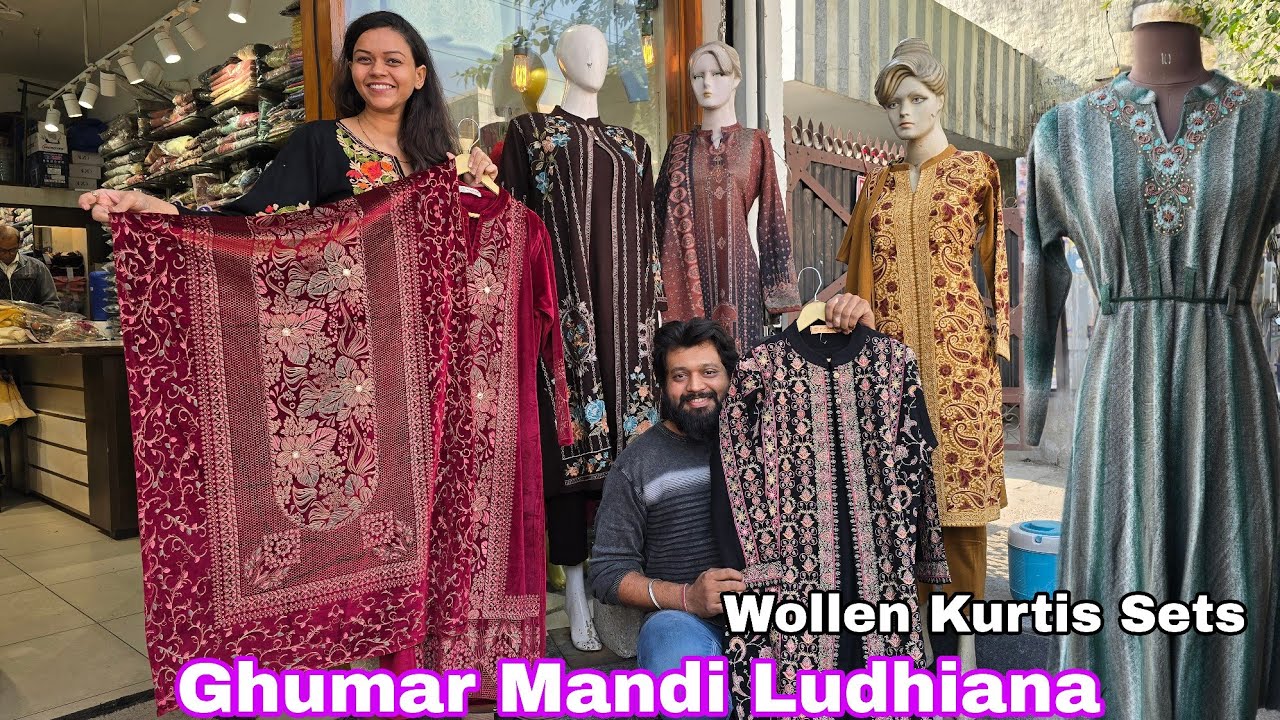 Ghumar Mandi Winter Special Mehak Designer Collection Ludhiana | Winter ...