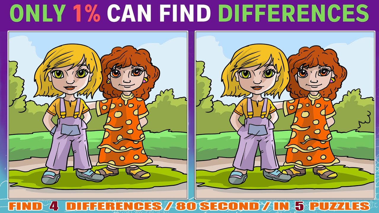 Find four differences,Spot The Difference : Can You Find Them All? Find ...